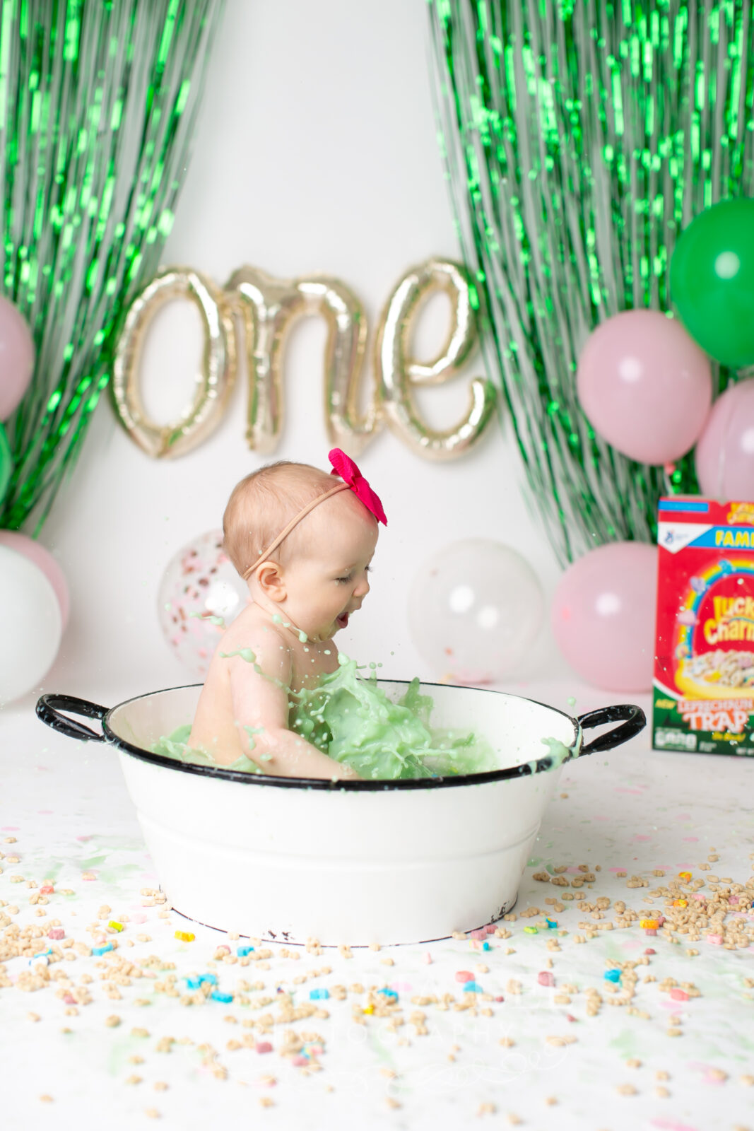 Lucky ONE cake smash first birthday session! — Victoria Lee Photography