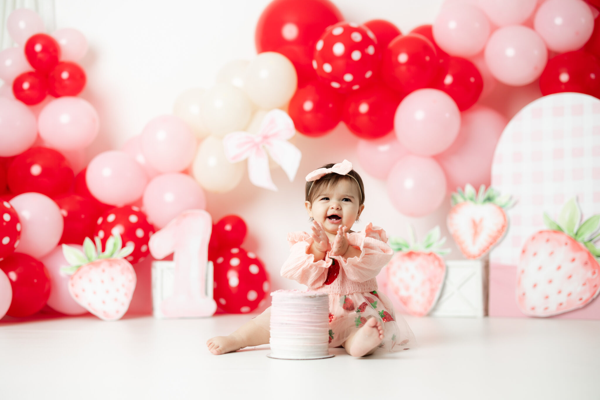 Strawberry Shortcake Birthday | Victoria Lee Photography