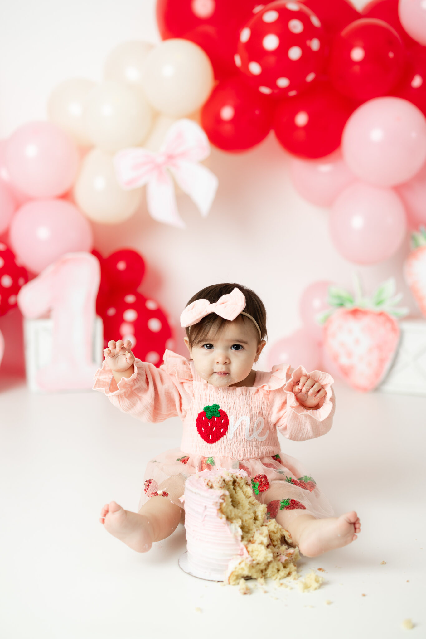 Strawberry Shortcake Birthday | Victoria Lee Photography